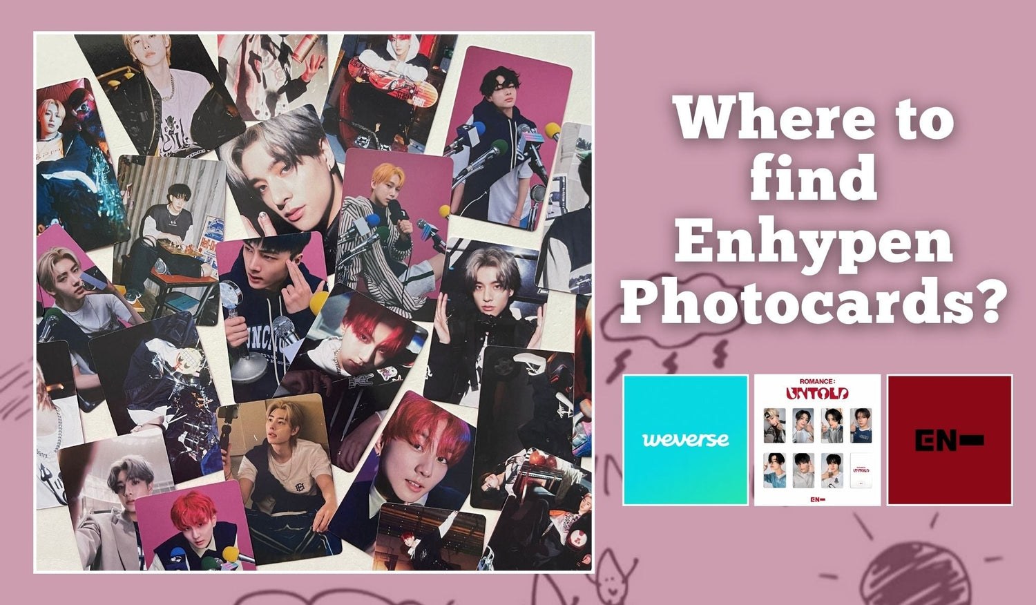 Where to Find Enhypen Photocards: A Friendly Guide for Fellow Engenes ...