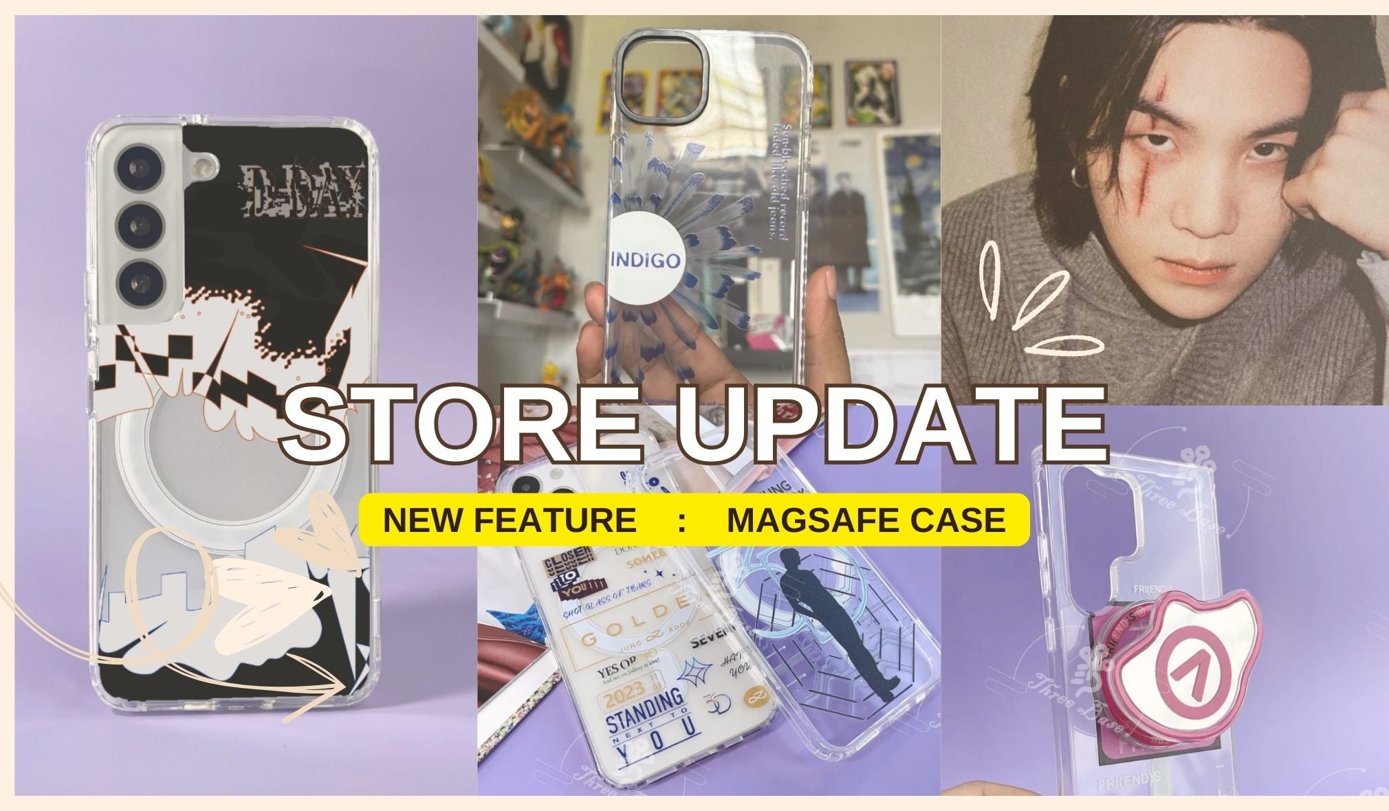 K-pop Phone Cases with MagSafe Accessories – Tsuvishop