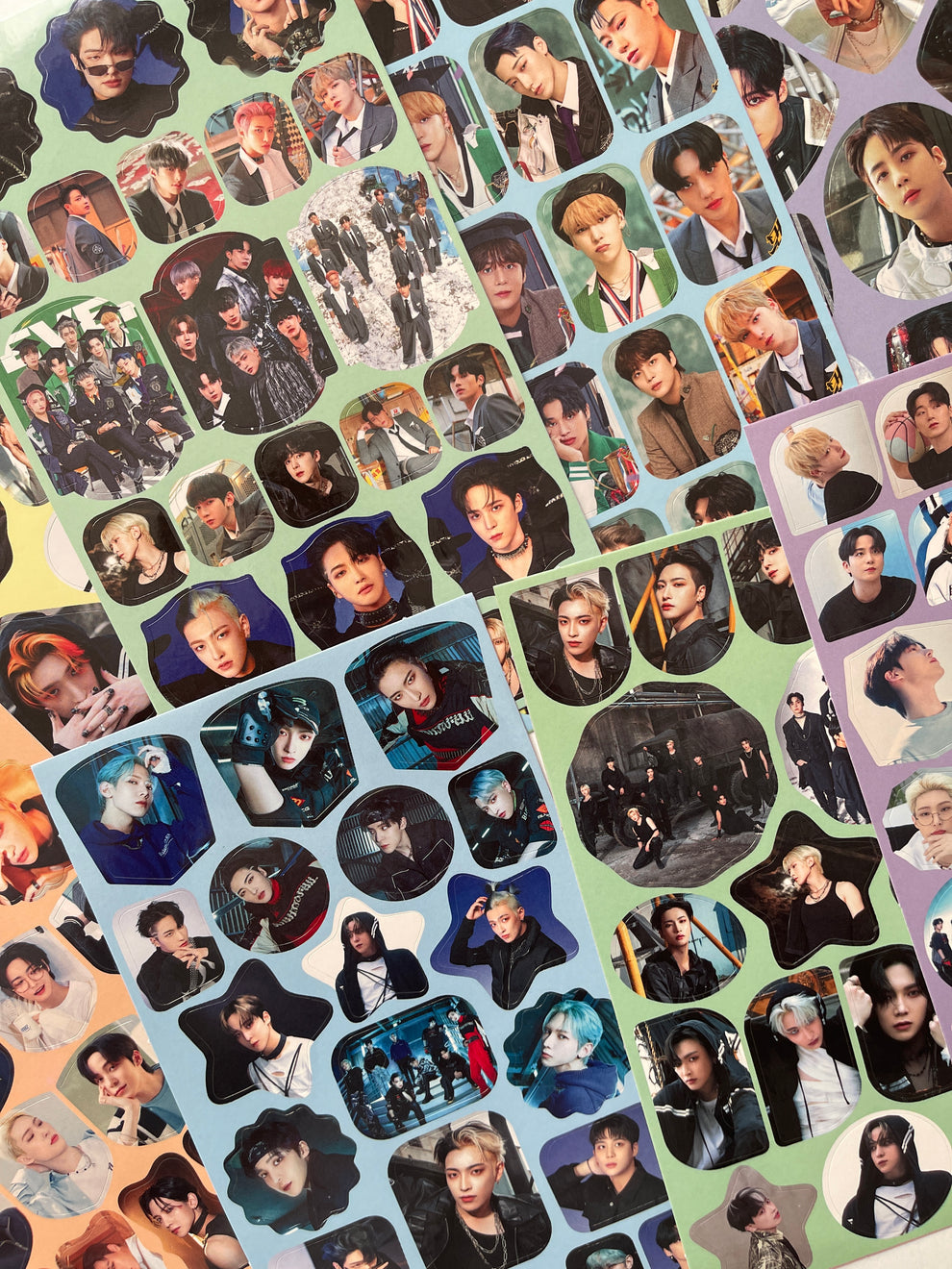 Kpop Ateez Glossy Stickers Sheet - Tsuvishop