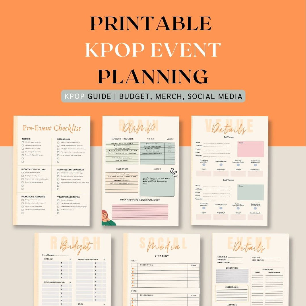 What to Bring to a Kpop Concert: Checklist Guide – Tsuvishop